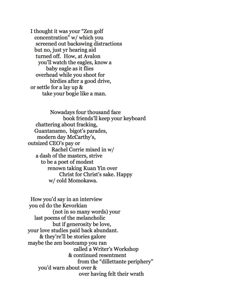 Happy 71st Sam Hamill | Paul E Nelson, Poet, Interviewer